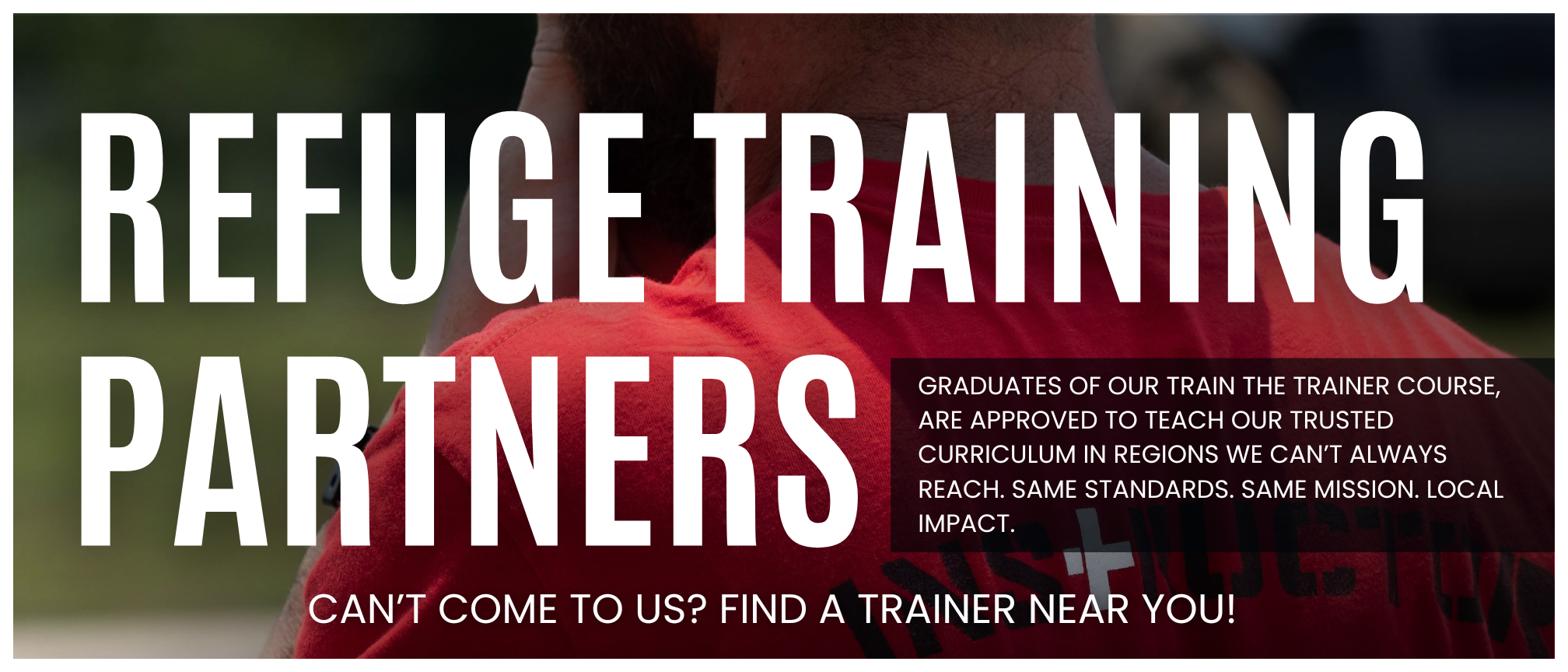 Refuge Training Partner Classes – Refuge Medical