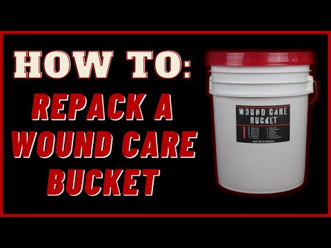 WOUND CARE BUCKET – Refuge Medical